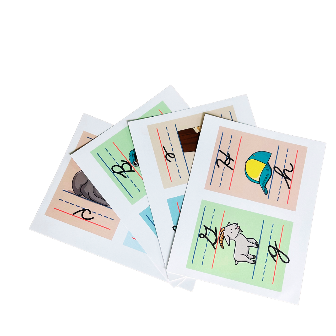 Digital Cursive Alphabet Posters – REED Charitable Foundation